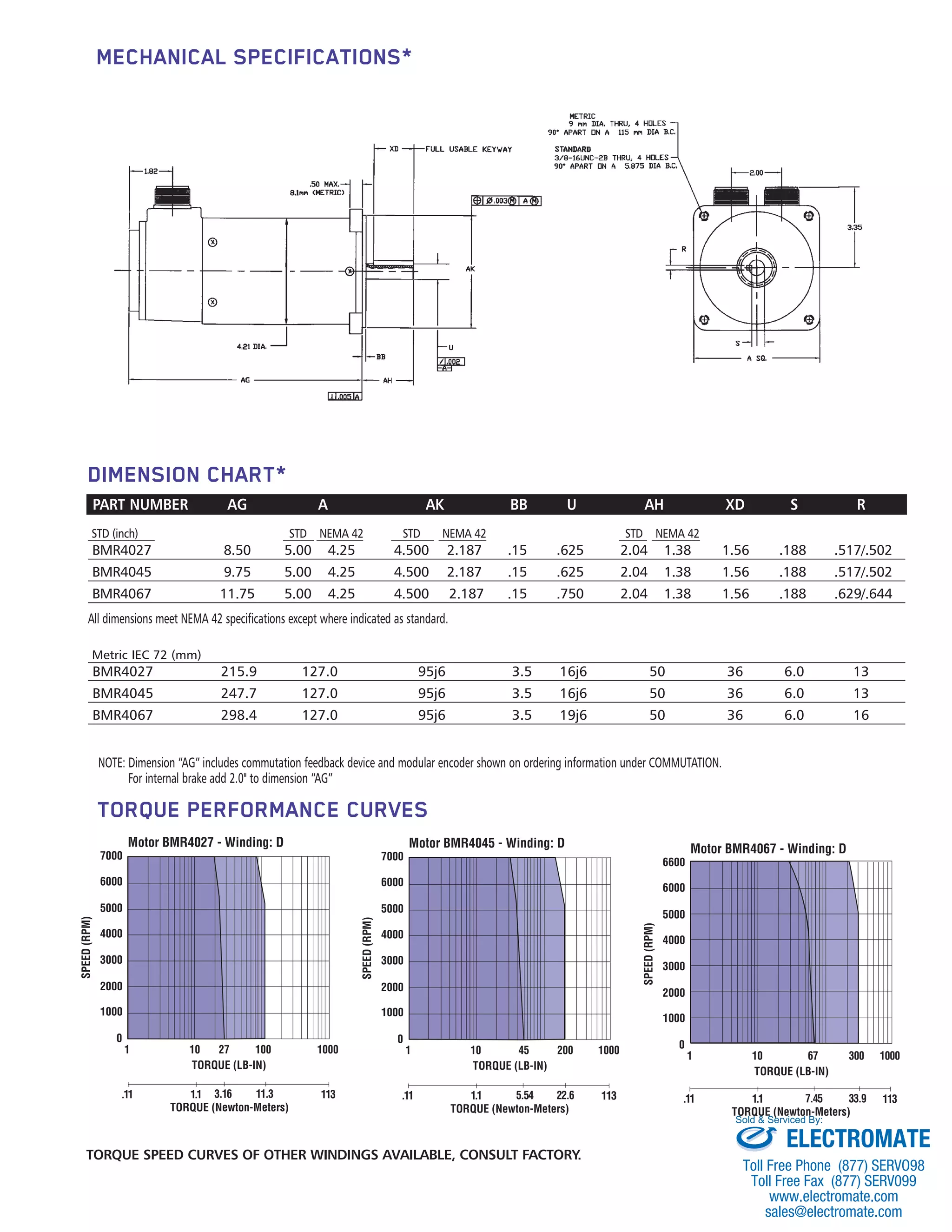 Torque systems bmr4000_specsheet | PDF