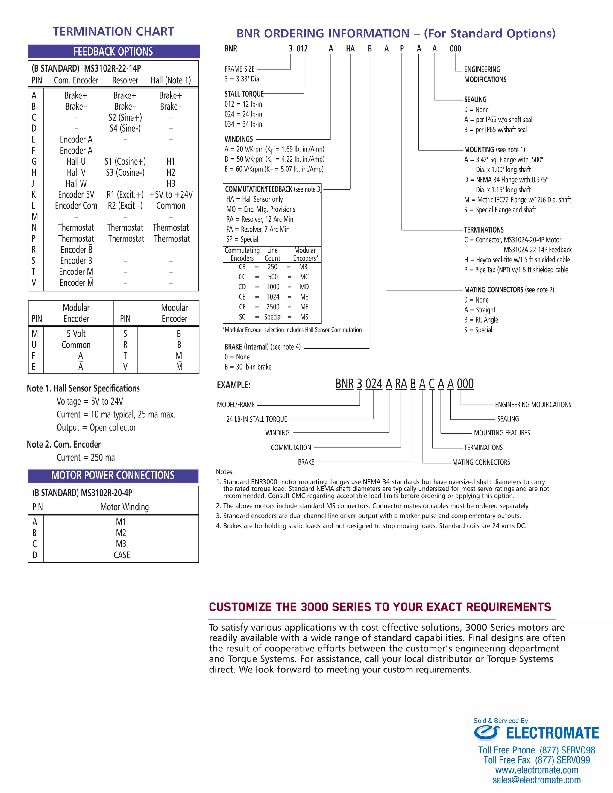 Torque systems bnr3000_specsheet | PDF