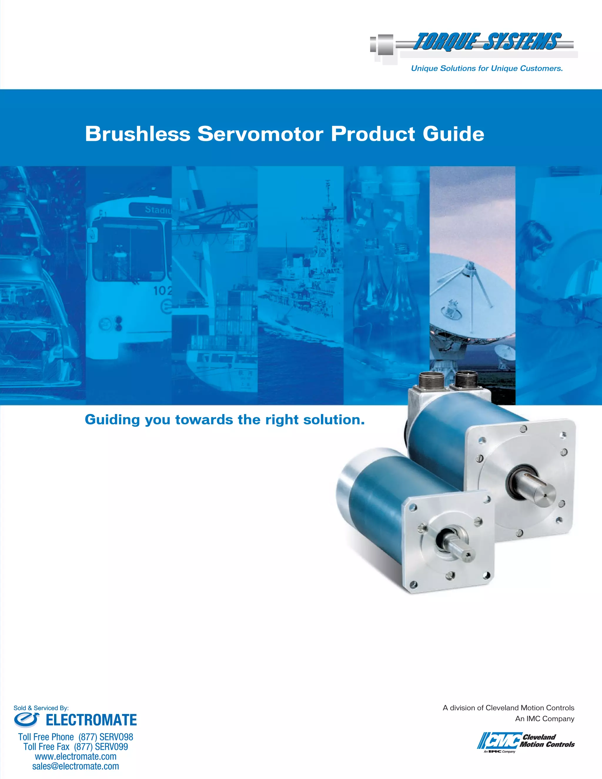 Torque systems brushless_servomotor_product_guide | PDF | Operating ...