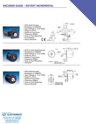Torque systems encoder_product_guide | PDF