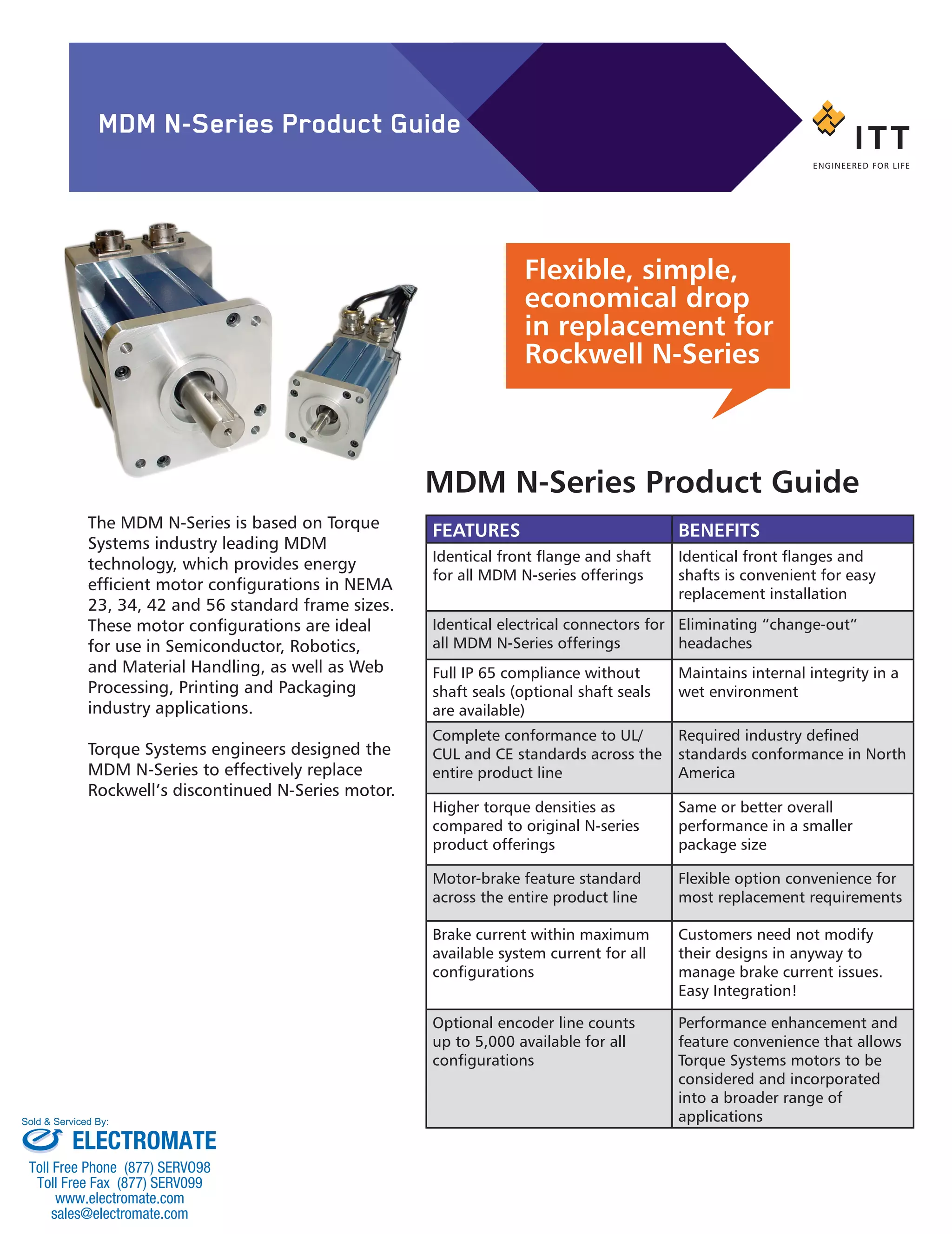 Torque systems mdm_n_series_product_guide | PDF
