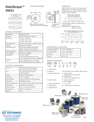 Torque systems sm23_specsheet | PDF