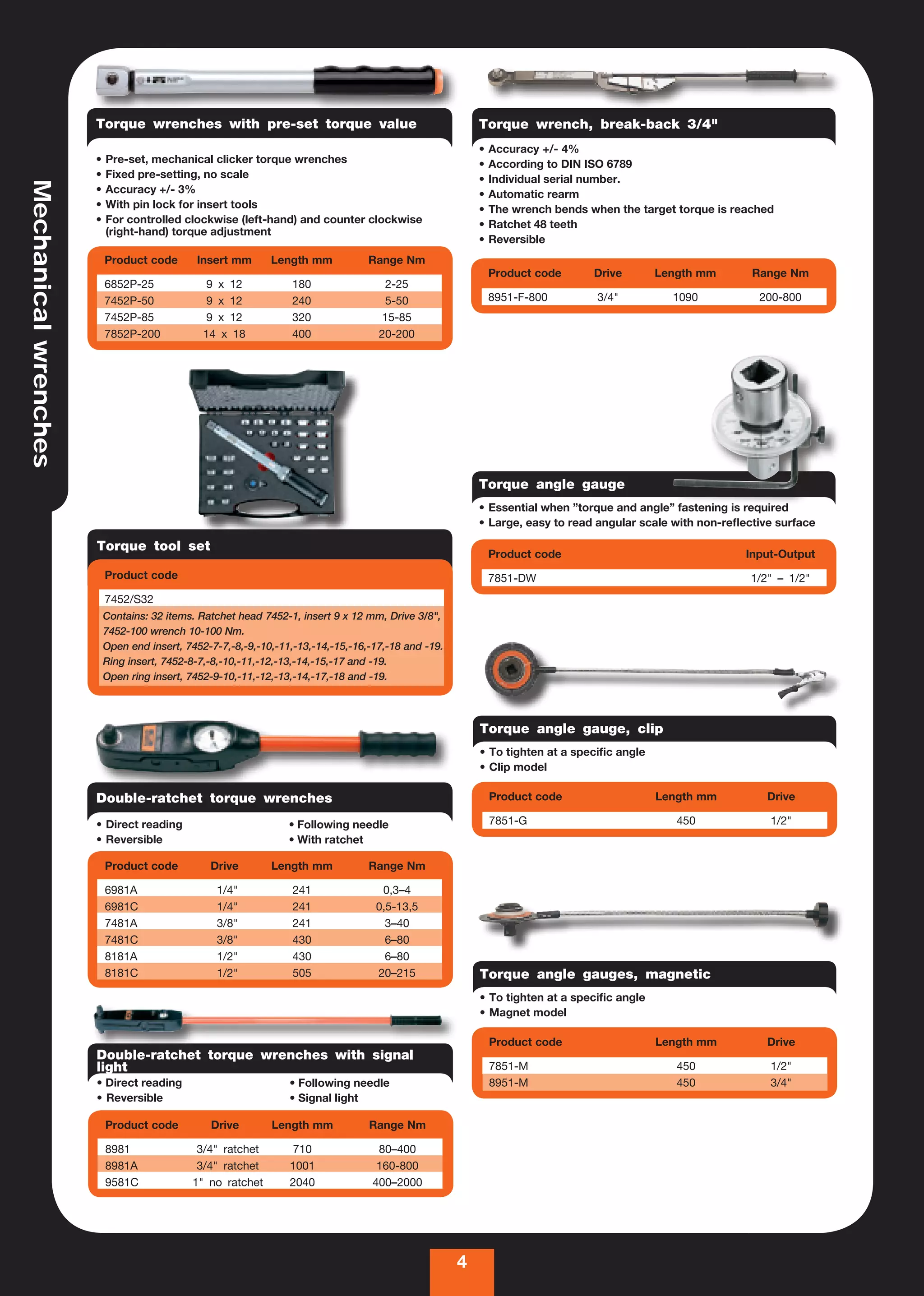 Bahco Torque tools | PDF