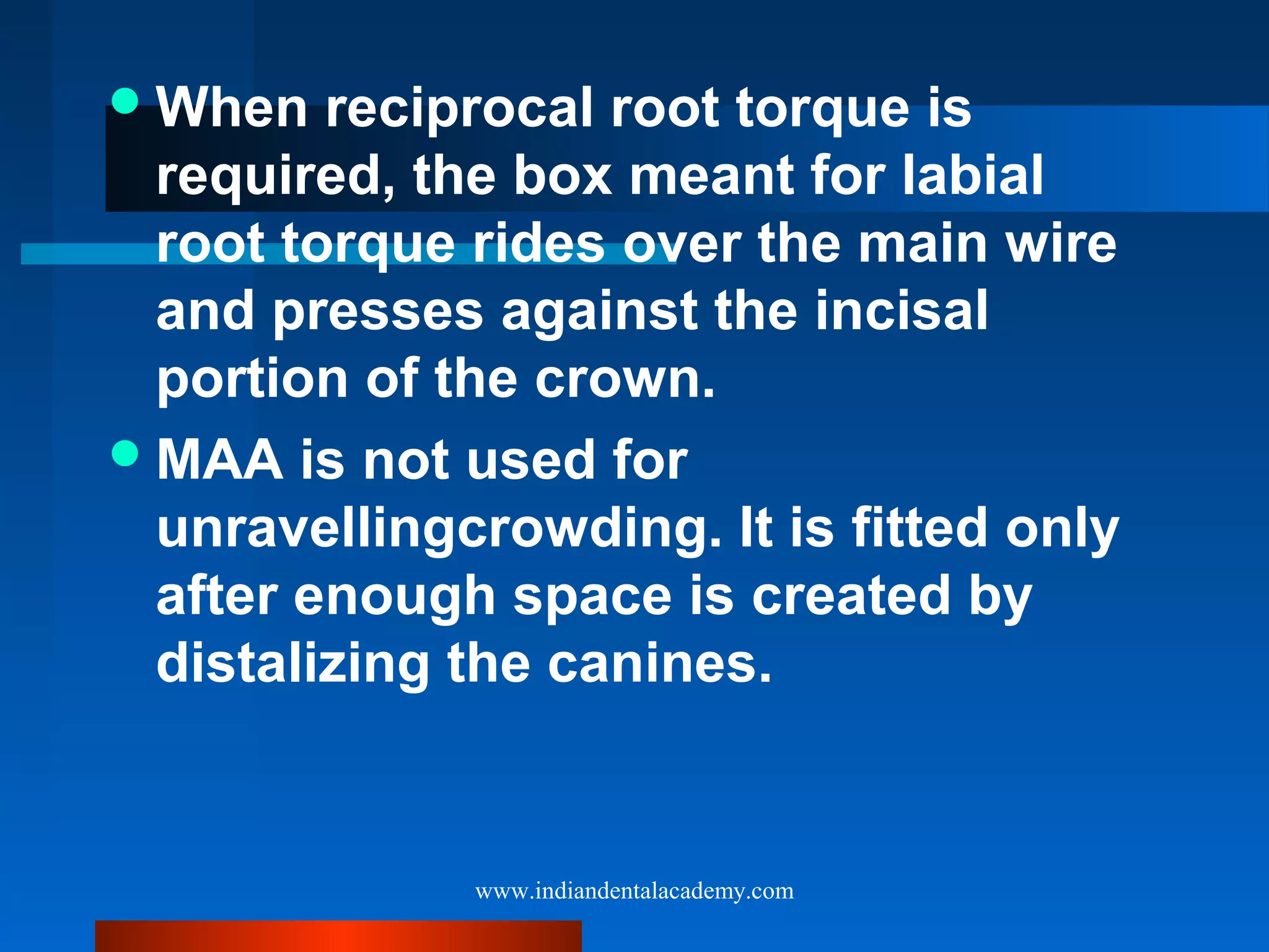 Torquing auxillaries | PPT
