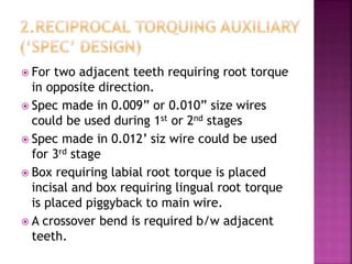 Torquing auxiliaries | PPTX