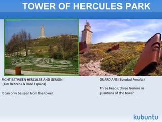 Tower of Hercules. Footprints of Hercules | PDF