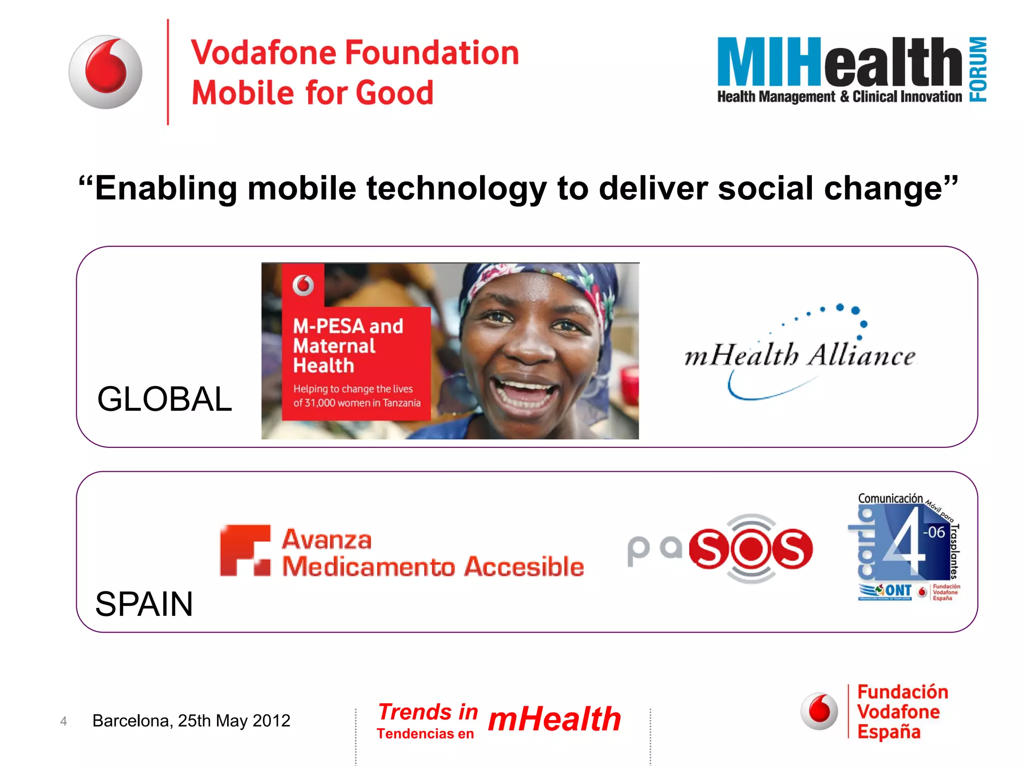 Torre M. Satur - Trends in mobile health mHealth | PDF | Technology ...