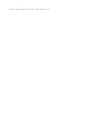 Torrent downloaded from demonoid.me