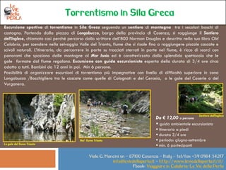 Torrentismo in Sila Greca | PDF