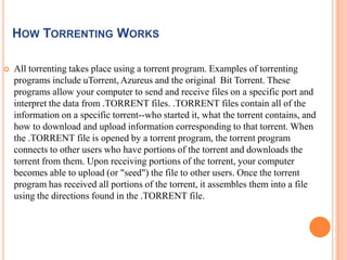 Torrents | PPT