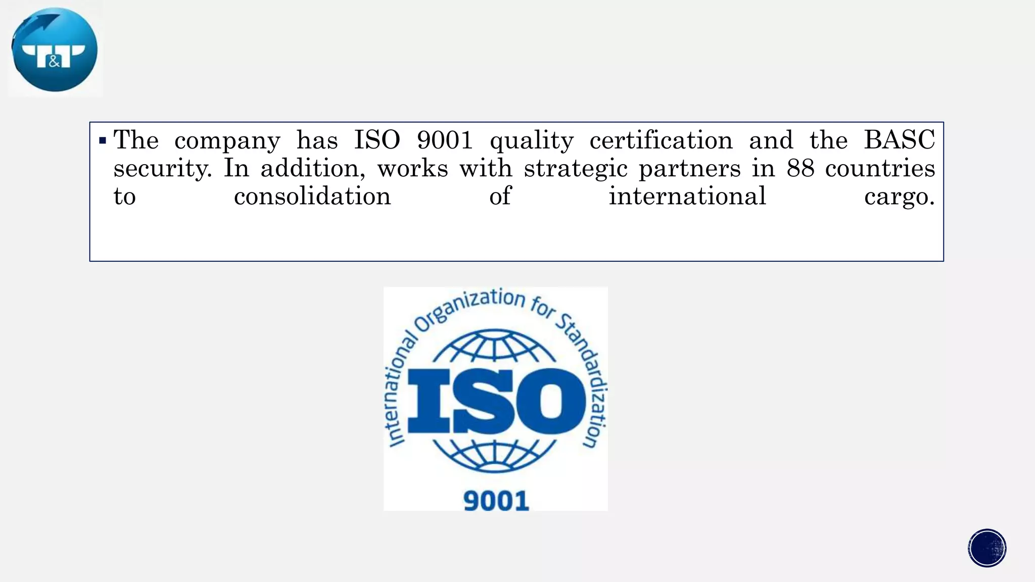 Torres and Torres logistics tutorial work | PPTX