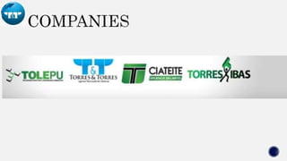 Torres and Torres logistics tutorial work | PPTX