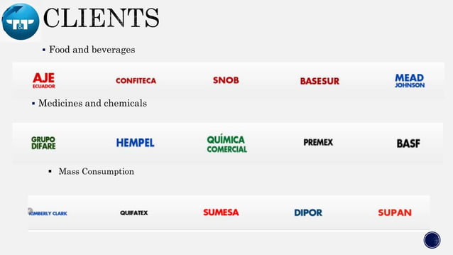 Torres and Torres logistics tutorial work | PPT