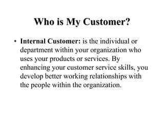Customer Care .ppt | Business | Business and Finance