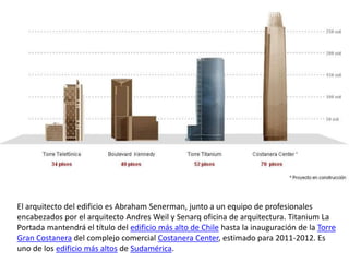 Torre titanium -stgo- | PPTX