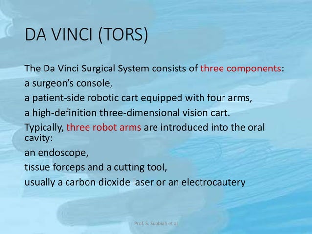 TORS.pptx | Ear, Nose and Throat Conditions | Diseases and Conditions