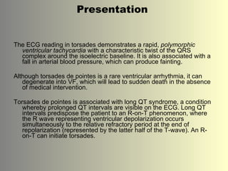 Torsades De Pointes | PPT