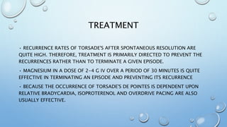 Torsade's de Pointes | PPTX