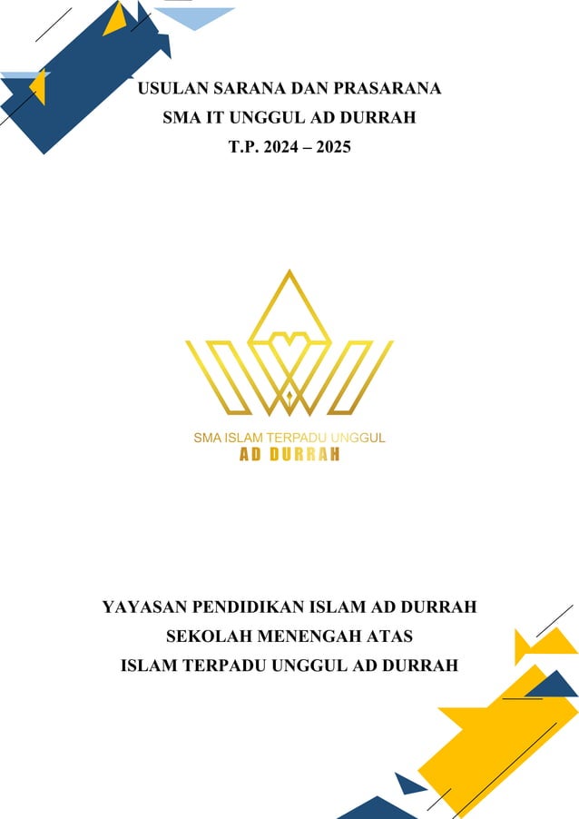 TOR SARPRAS SMA IT UNGGUL AD DURRAH2024.doc