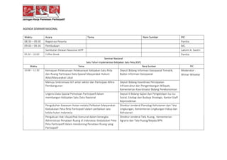 TOR Seminar Nasional Forum Anggota Jaringan Kerja Pemetaan Partisipatif ...