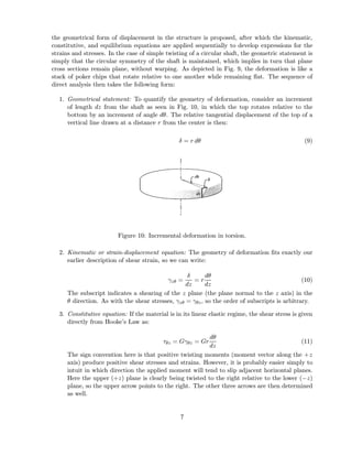 Shear and torsion | PDF
