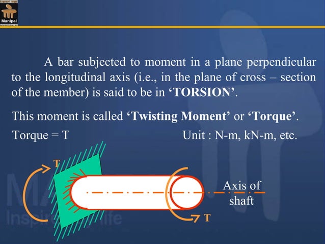 Torsion | PPT | Physics | Science