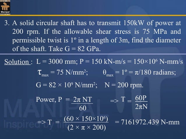 Torsion | PPT | Physics | Science