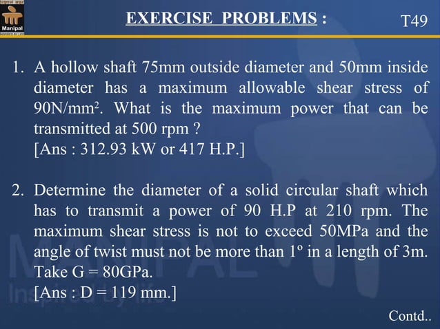 Torsion | PPT | Physics | Science