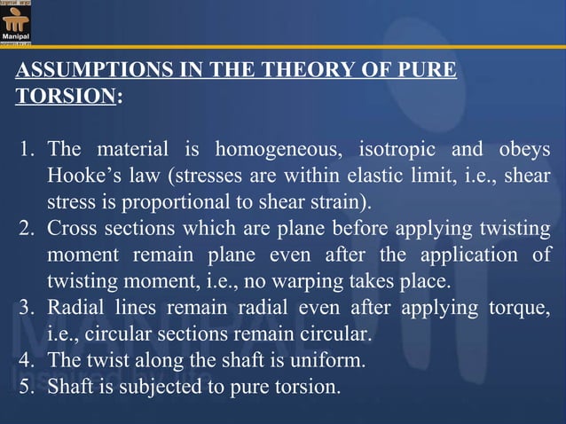 Torsion | PPT | Physics | Science