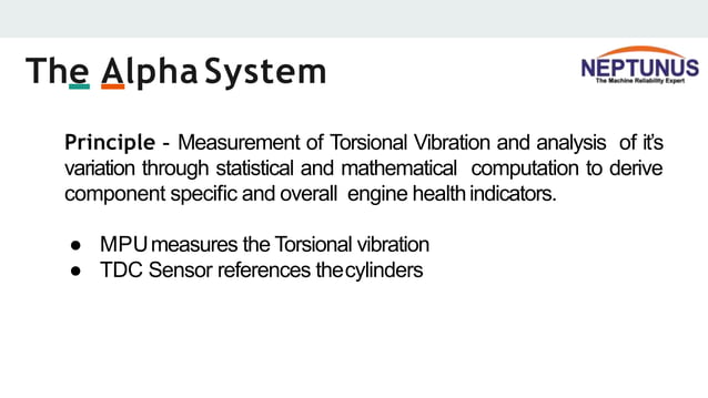 Advanced Predictive Diagnostic Tool For Engines And Critical Rotating