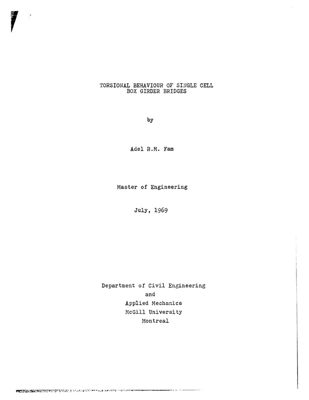 Torsional Behaviour of Single Cell Box Girder Bridges | PDF