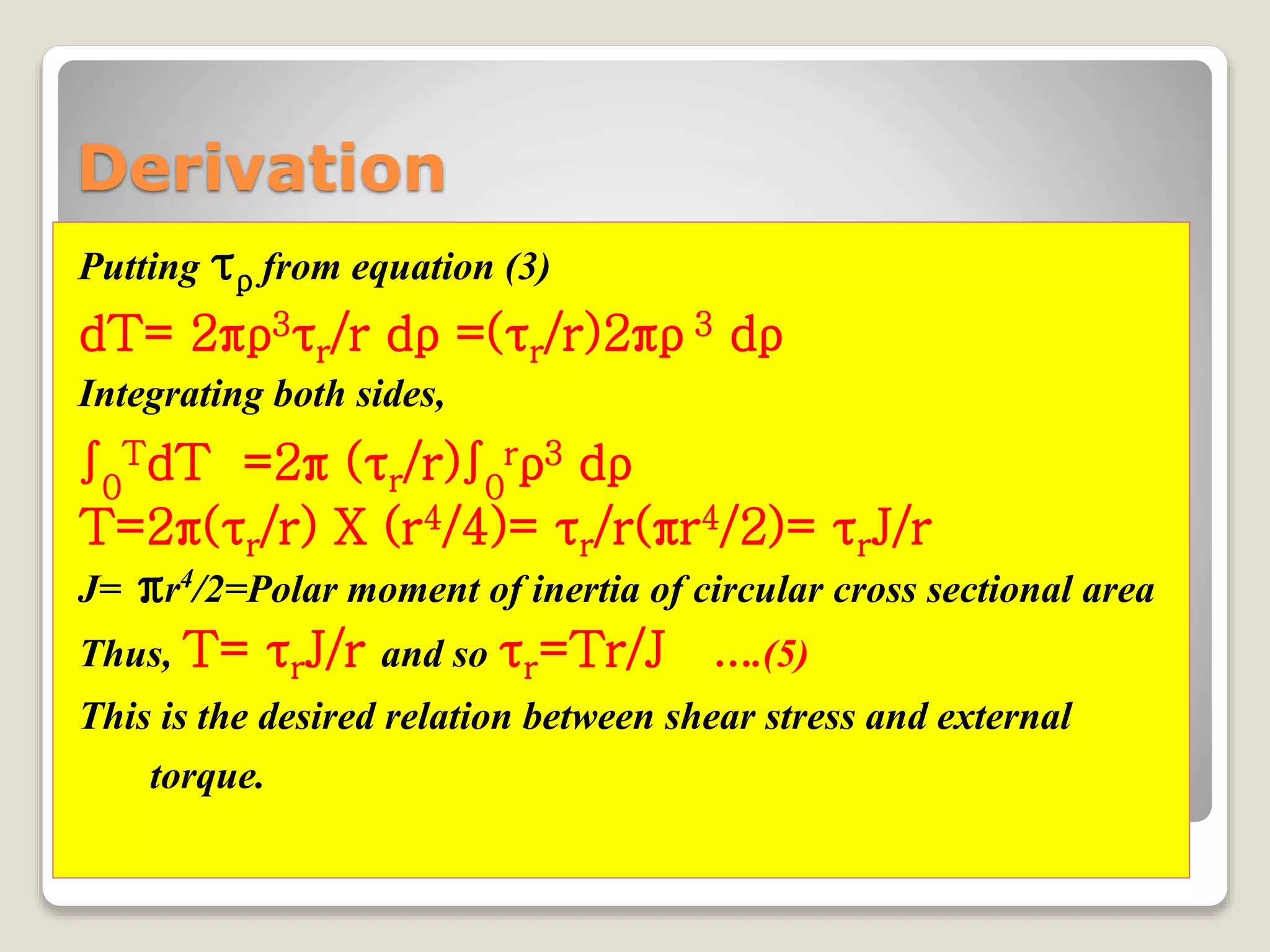 Torsional deflection | PPTX