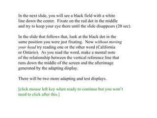 Torsional eye movements | PPT