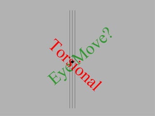 Torsional eye movements | PPT