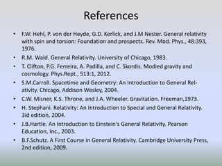 Torsion and gravity seminar | PPT