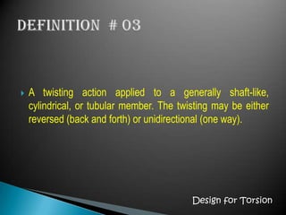 Torsion | PPTX