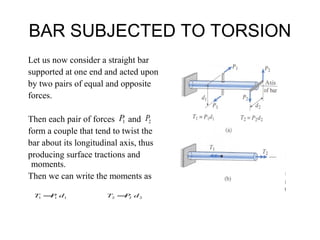 Torsion Force Examples