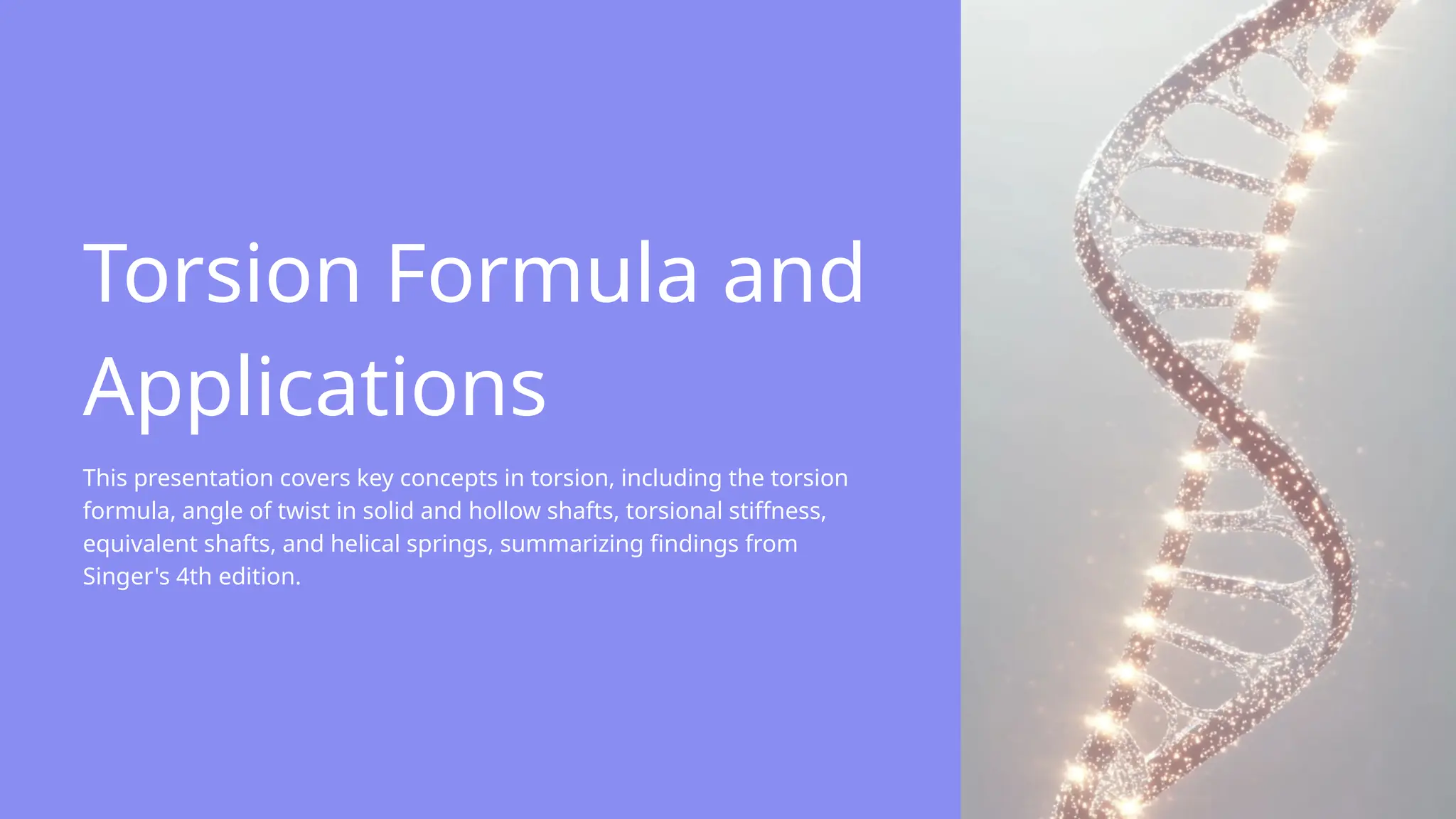 Torsion Formula and Spring Applications.pptx