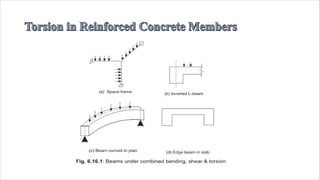Torsion in beam | PDF
