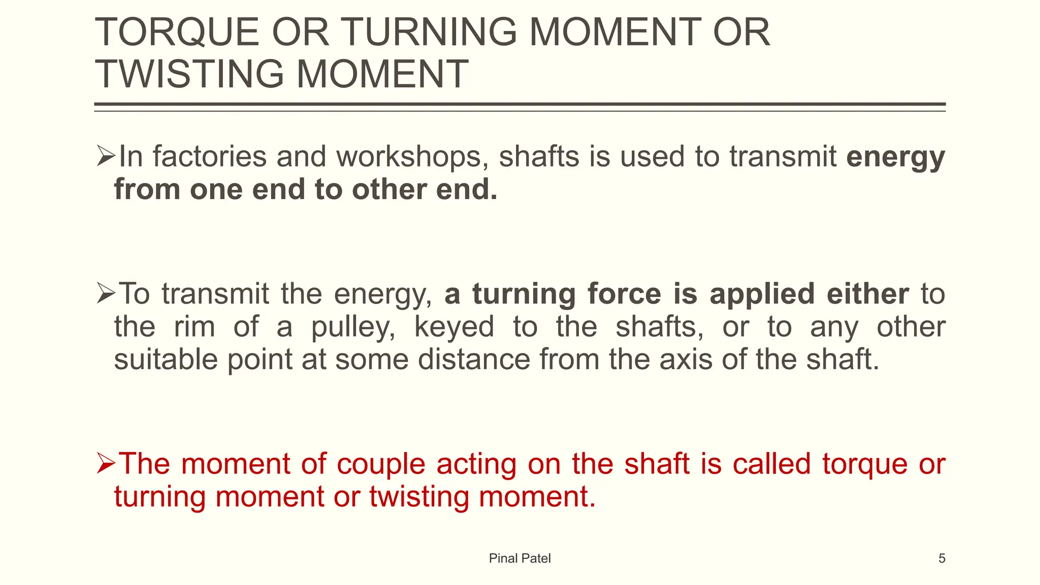 Torsion in circular shaft_terminology.pptx