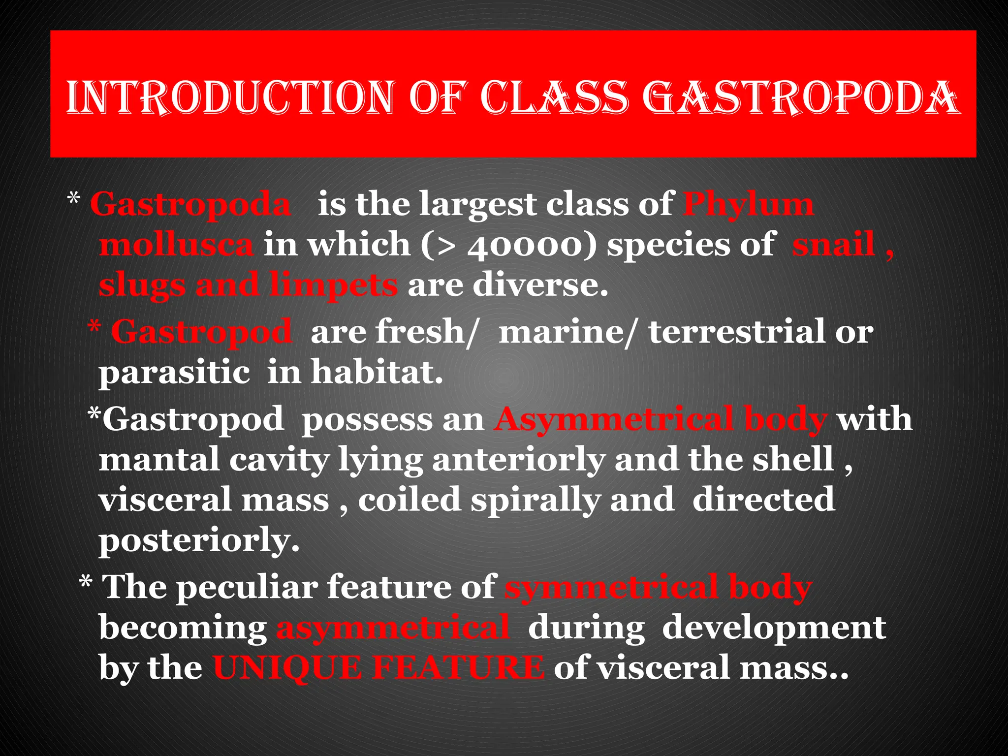 Torsion in Gastropoda by Shivani Vishwakarma M.Sc. I year.pptx