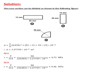 Torsion problems 2 | PPT