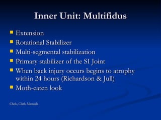 Torso Core Training Site | PPT