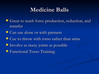 Torso Core Training Site | PPT