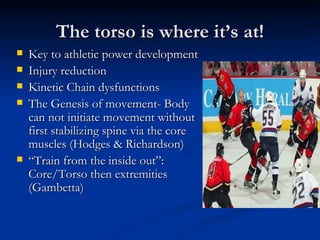 Torso Core Training Site | PPT