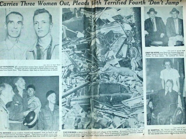 1958 Toronto Boiler Explosion | PPTX