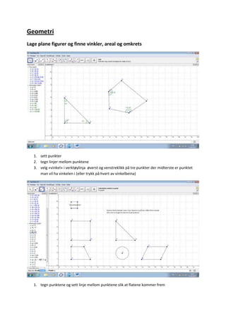 Torstein Garseg Geogebra | DOCX