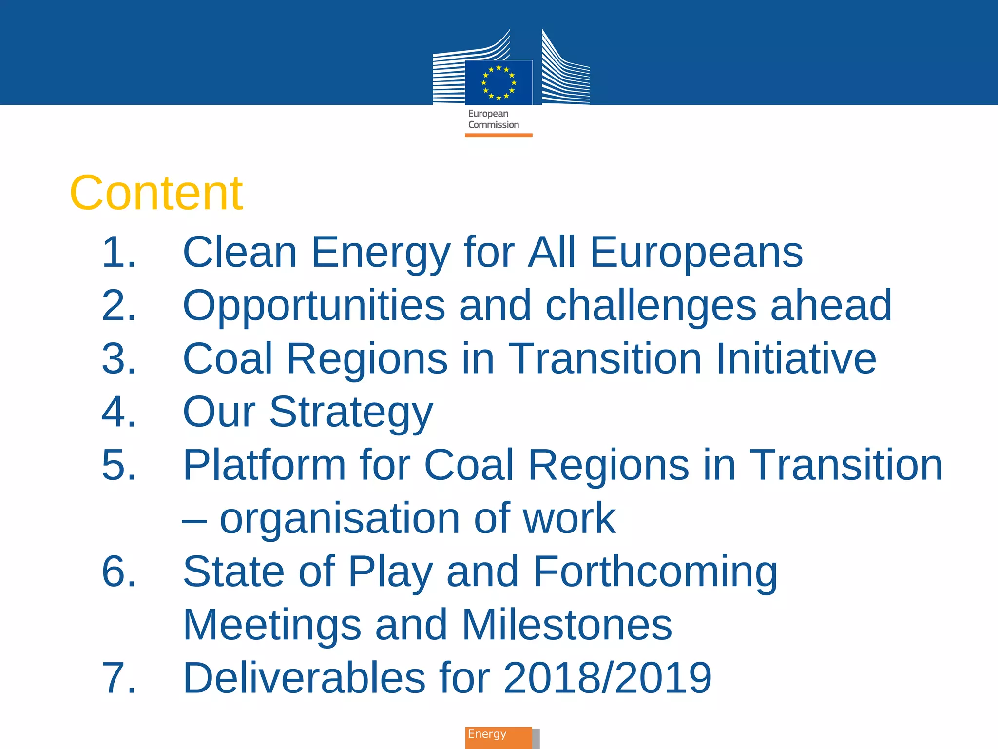 Coal Regions in Transition Initiative | PPT