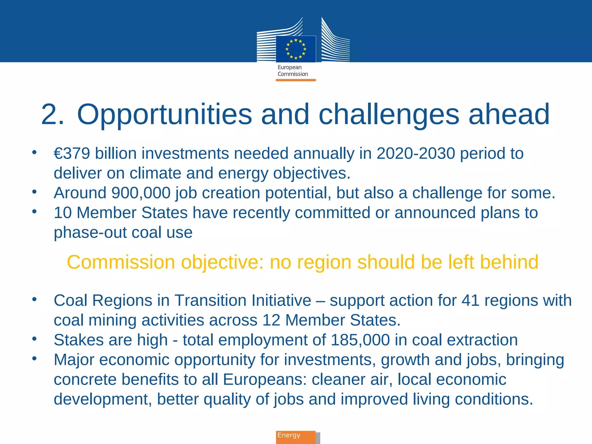 Coal Regions in Transition Initiative | PPT