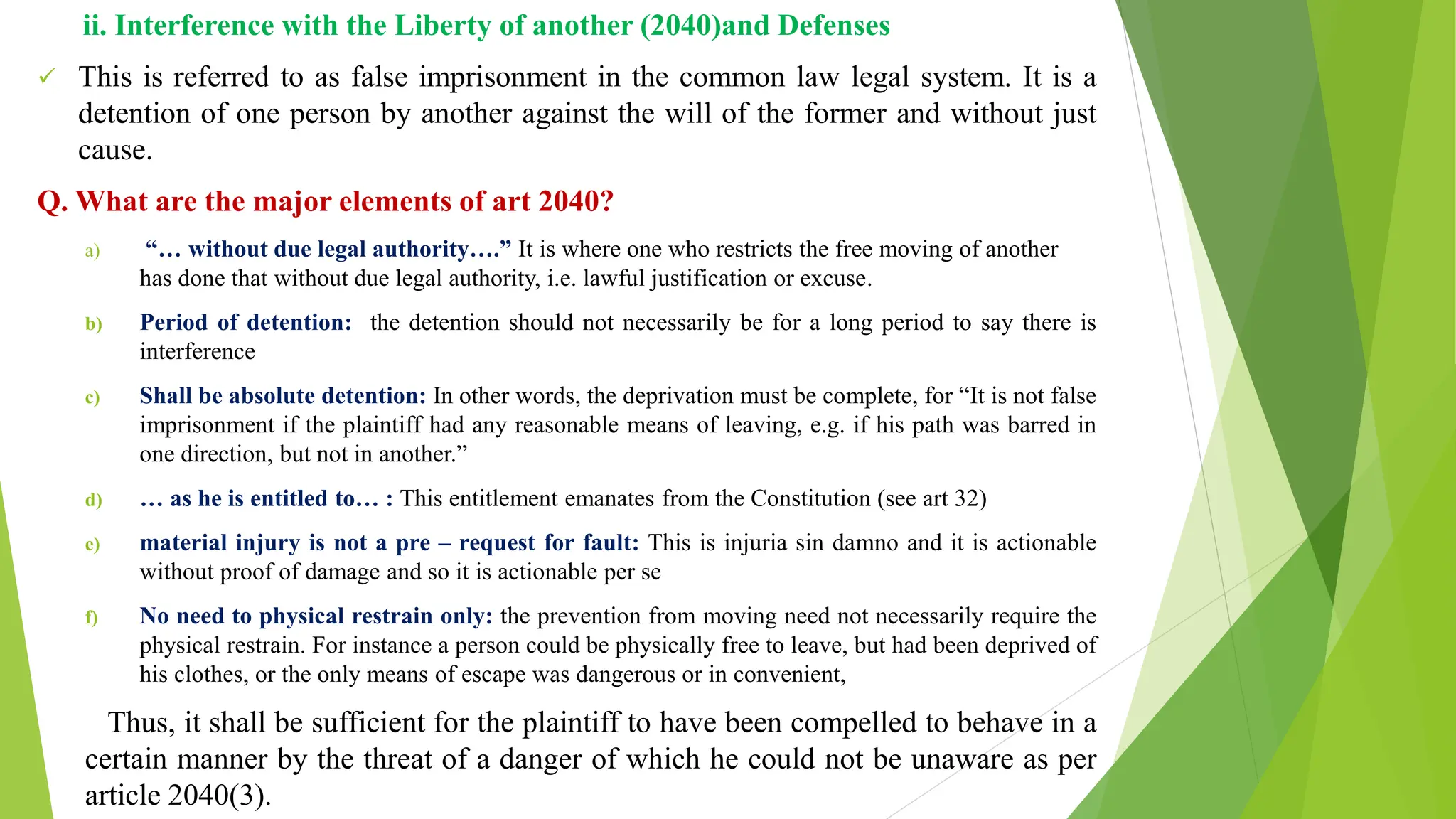 Tort.pptx EXTRA CONTARCTUAL LIABILITY LAWTO | PPTX